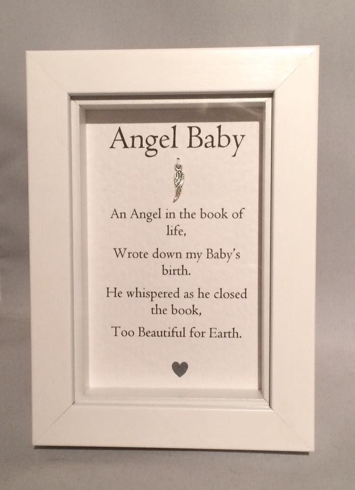 Angel Baby Box Frame – The By Erin Gift Shop